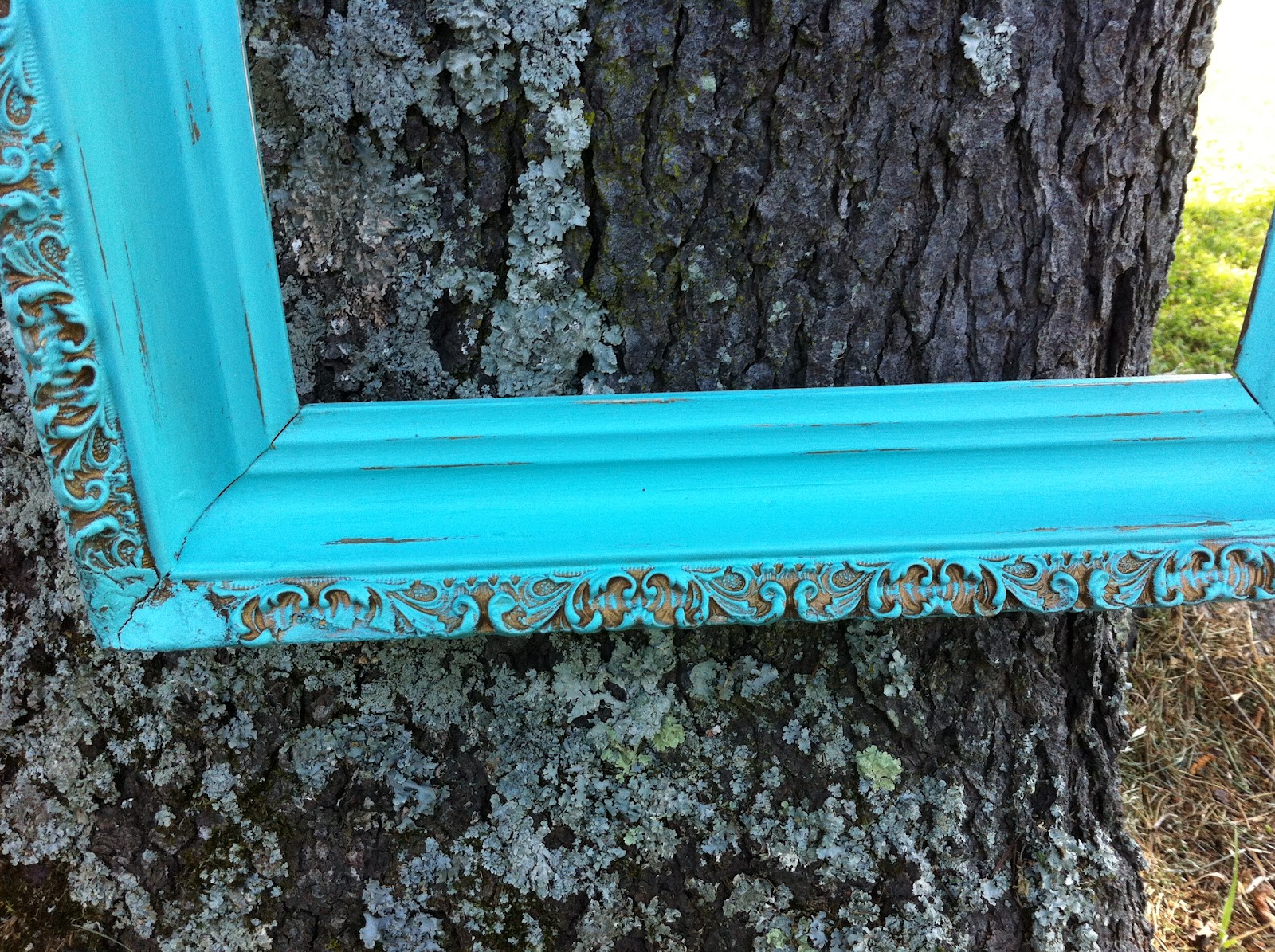 Rusted Bucket Gals: Antique 11 x 14 Picture Frame